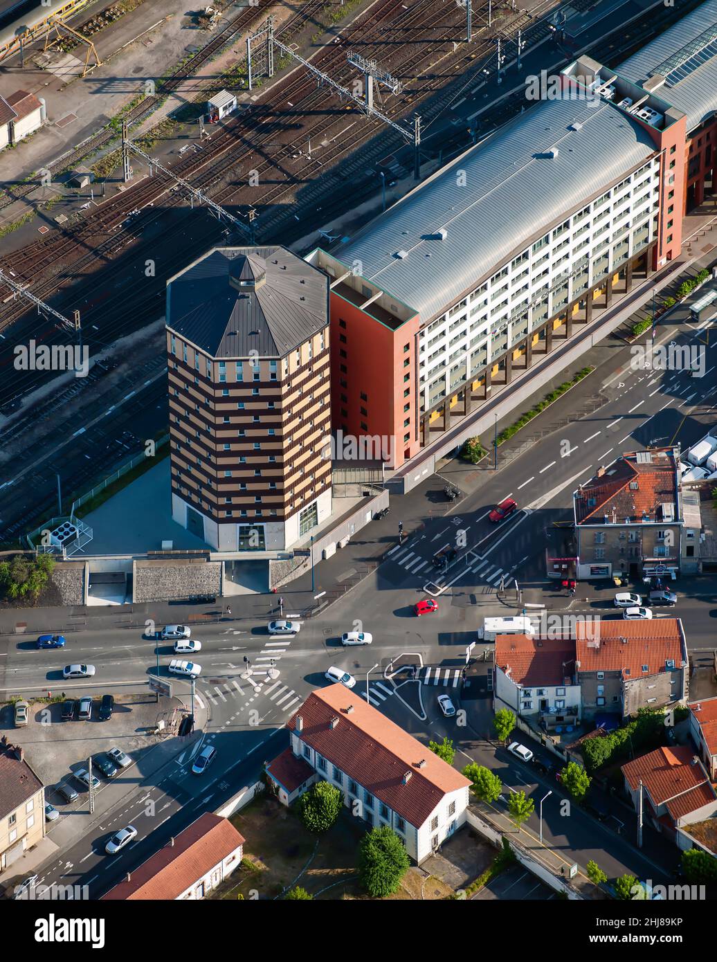 Clermont ferrand france aerial view hi-res stock photography and images ...