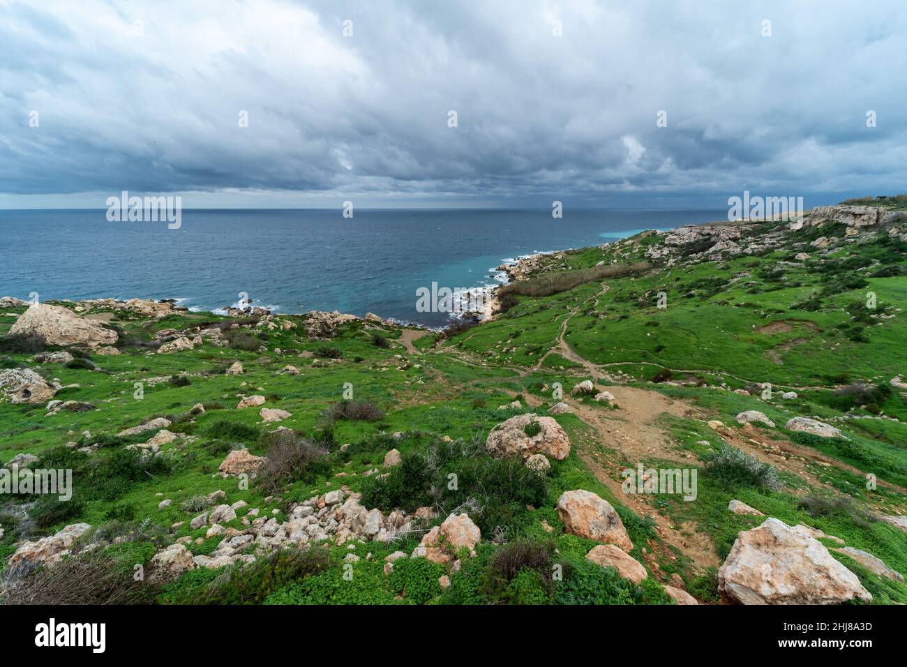 Malta landscape hi-res stock photography and images - Alamy
