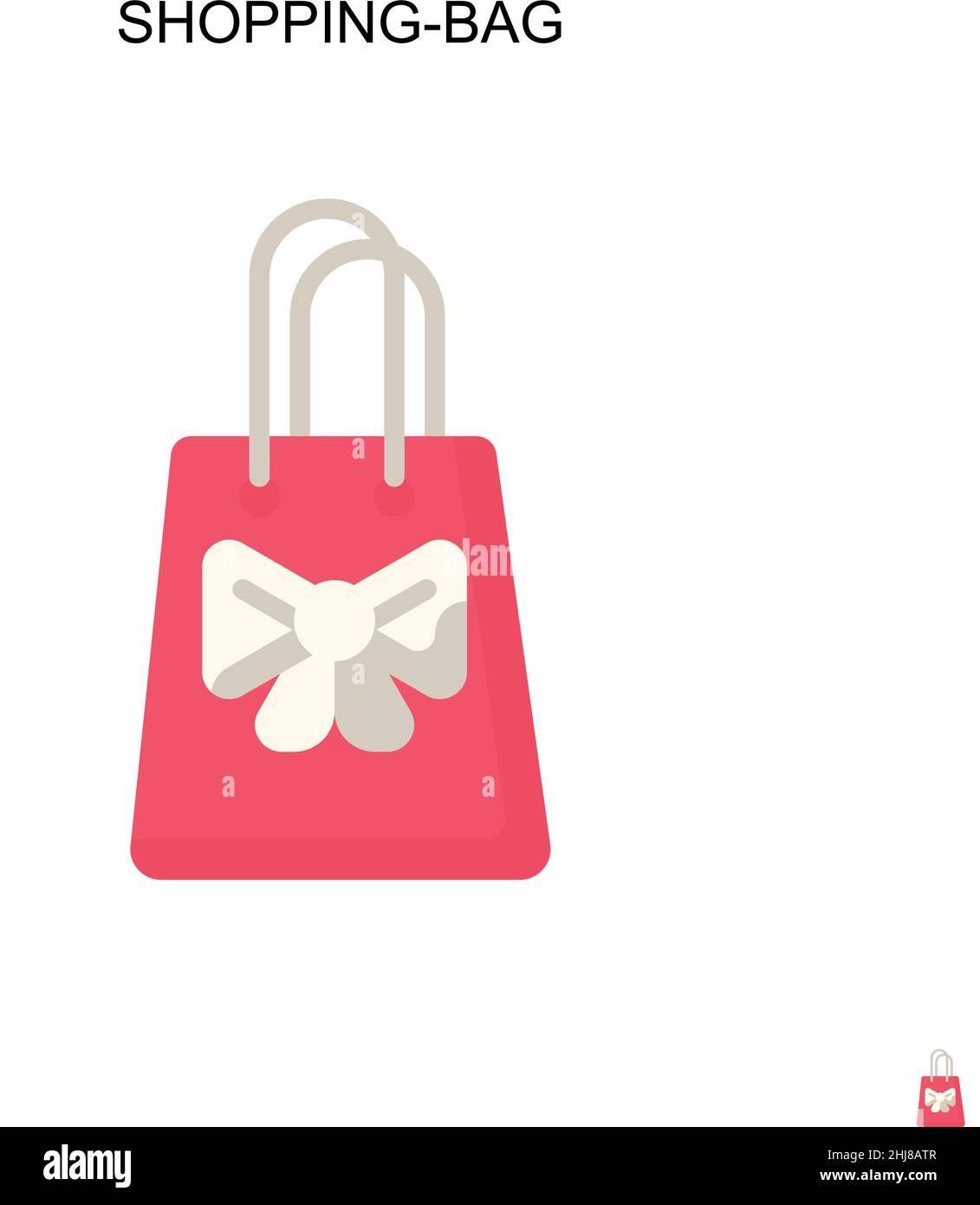 Simple Shopping Bag Icon