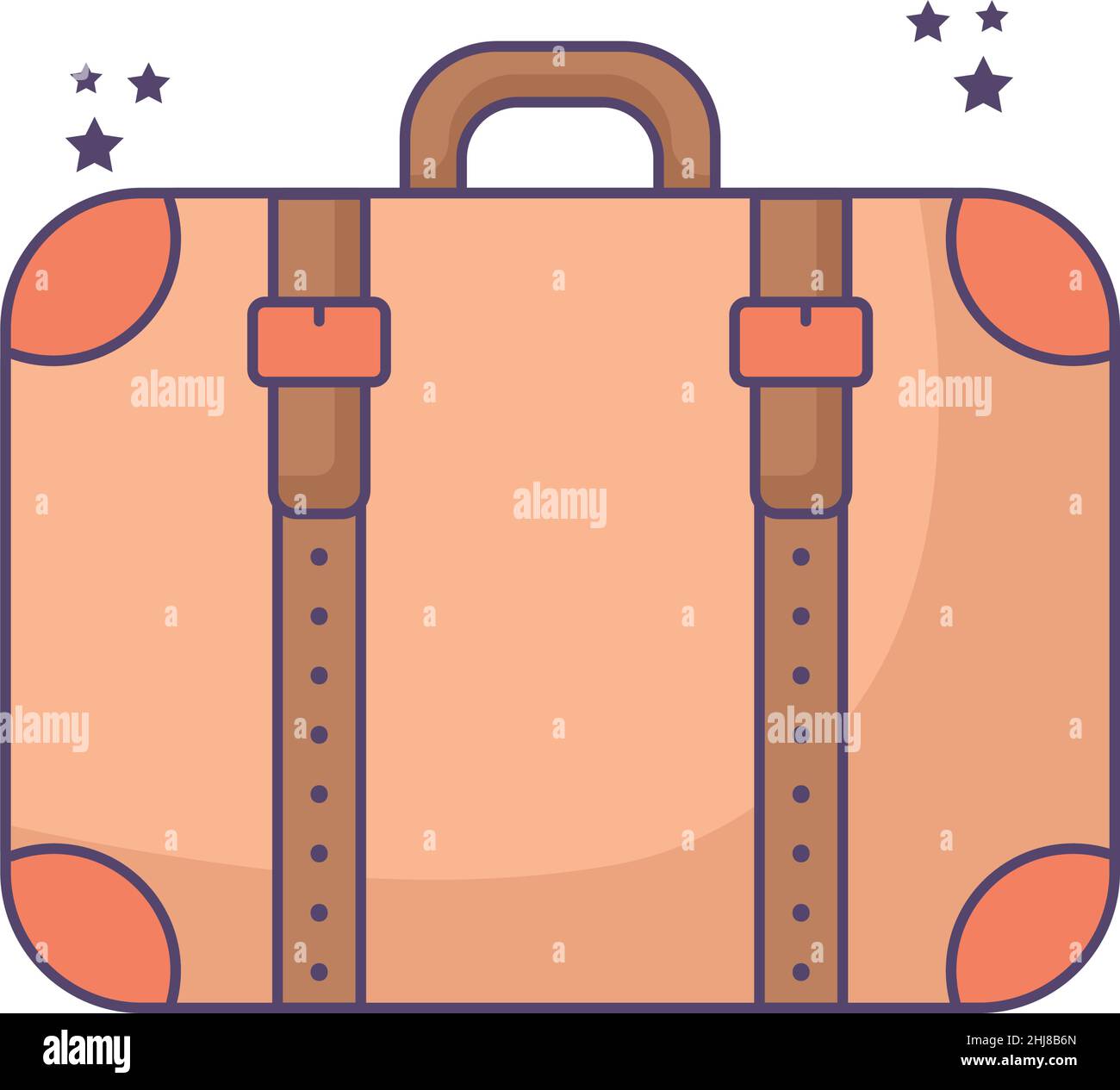 travel briefcase illustration Stock Vector Image & Art - Alamy