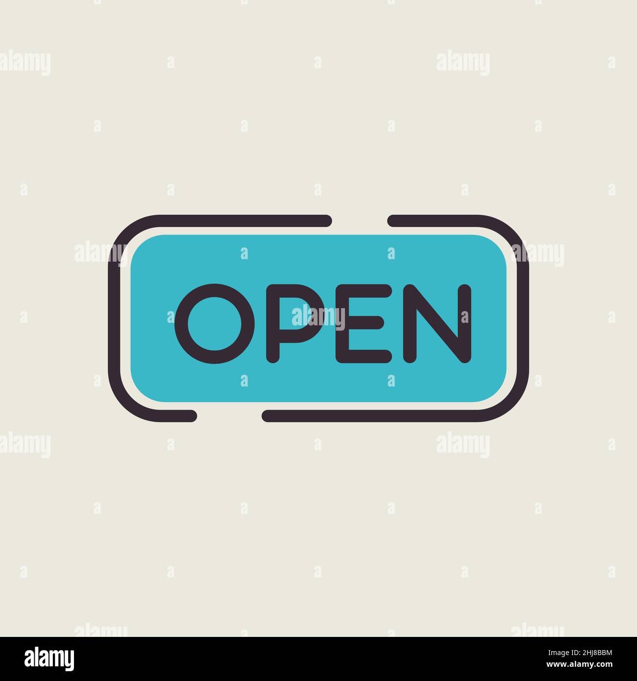 Open graph logo hi-res stock photography and images - Alamy