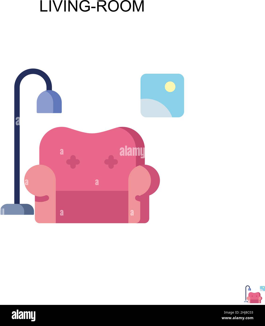 Empty room beige carpet window Stock Vector Images - Alamy