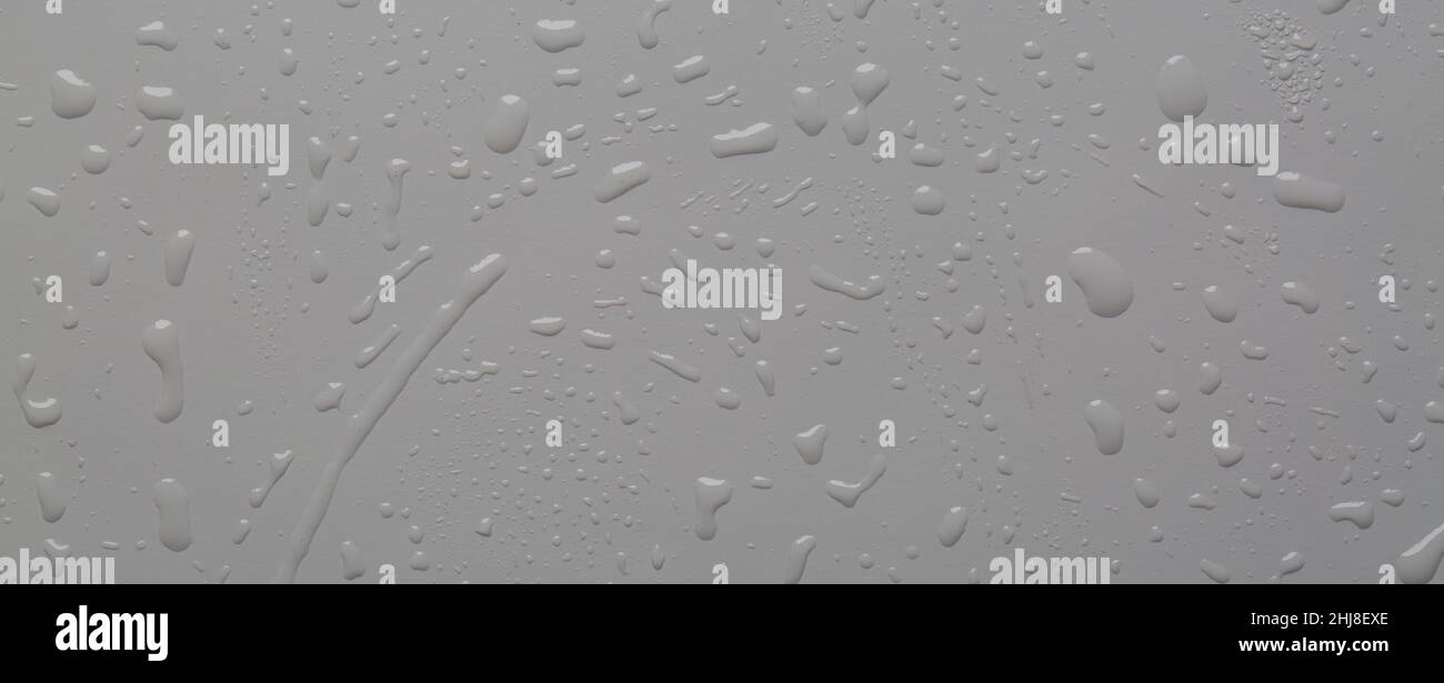 Water drops on a plastic surface Stock Photo - Alamy