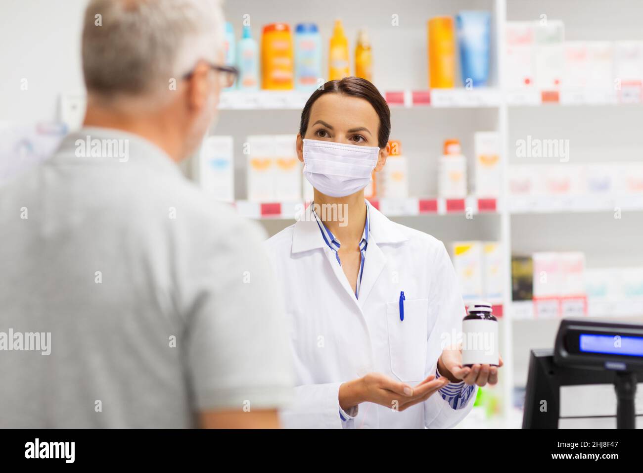 Old apothecary in mask hi-res stock photography and images - Alamy