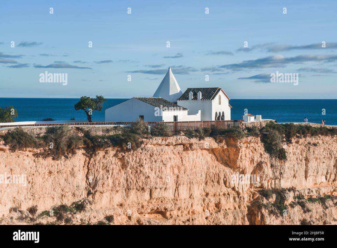 Fort/Chapel of Nossa Senhora da Rocha, Lagoa, Algarve, Portugal, Europe ...