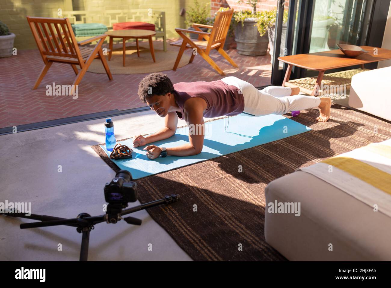 Happy young influencer doing hi-res stock photography and images - Alamy