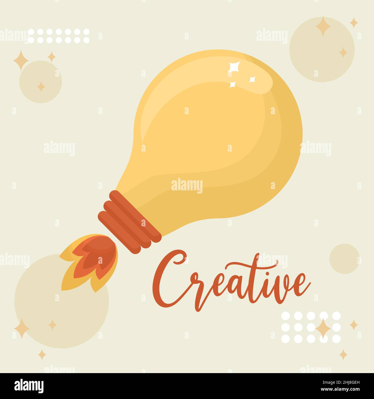 illustration of creative idea Stock Vector Image & Art - Alamy