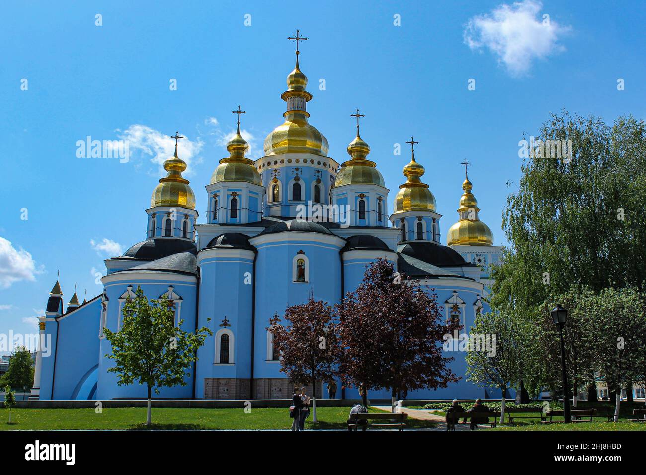 St. Michael's Monastery in Kiev, Ukraine Stock Photo - Alamy