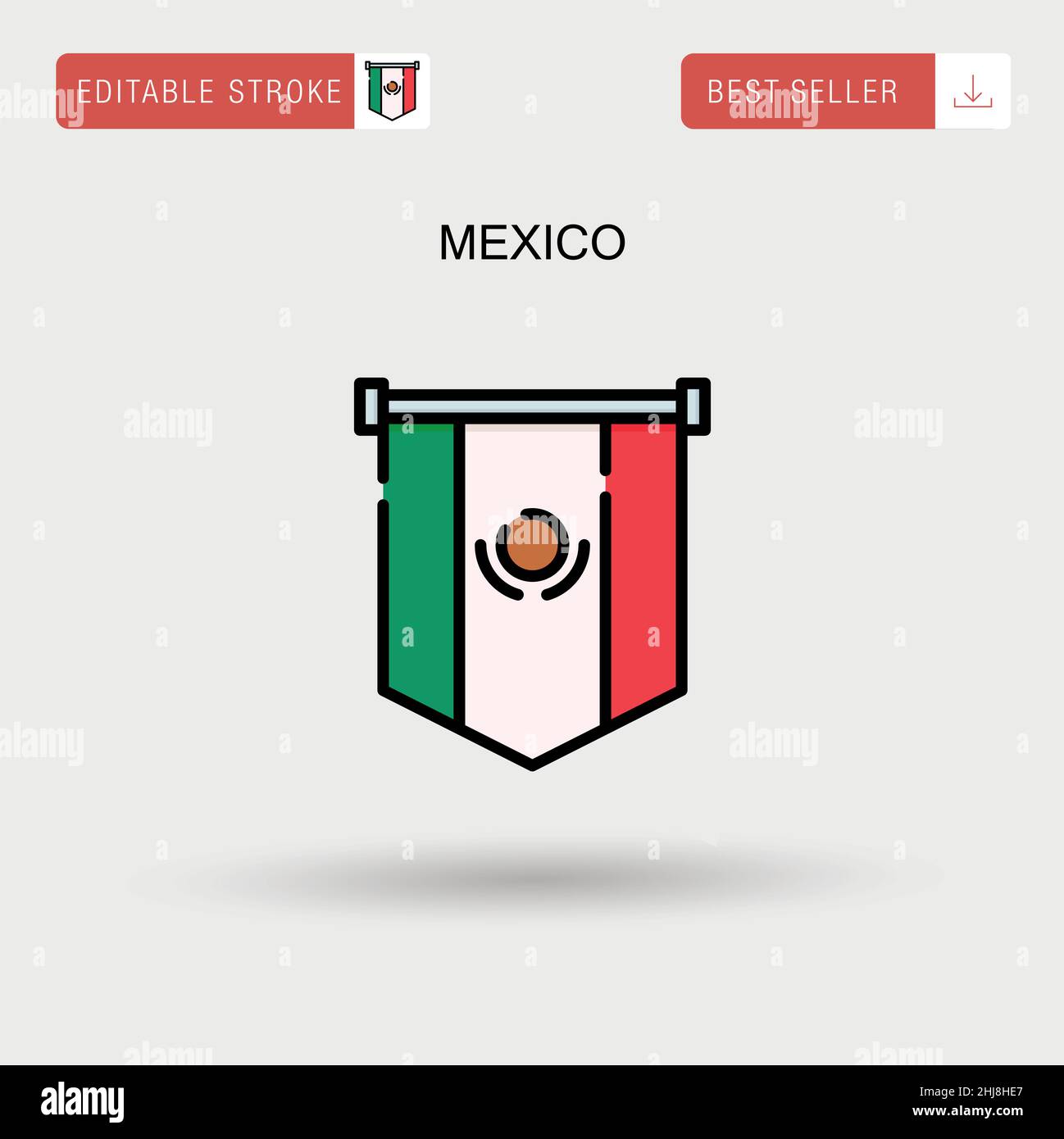 Landmark mexico Stock Vector Images - Alamy