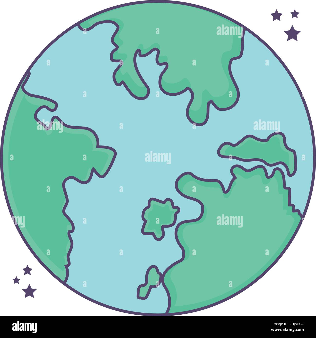 cute planet earth Stock Vector Image & Art - Alamy
