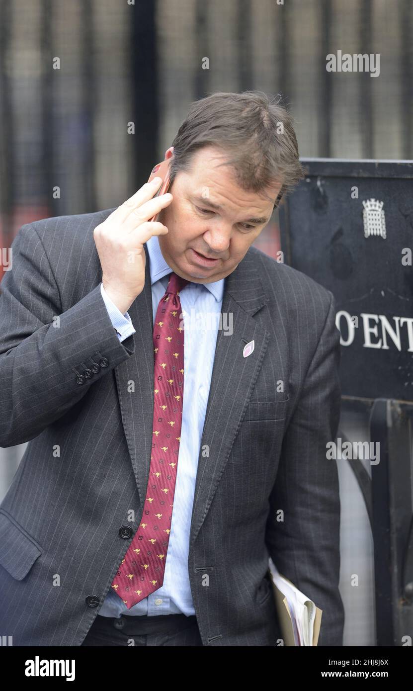 Guy Opperman MP (Con: Hexham) leaving the Houses of Parliament, Jan ...