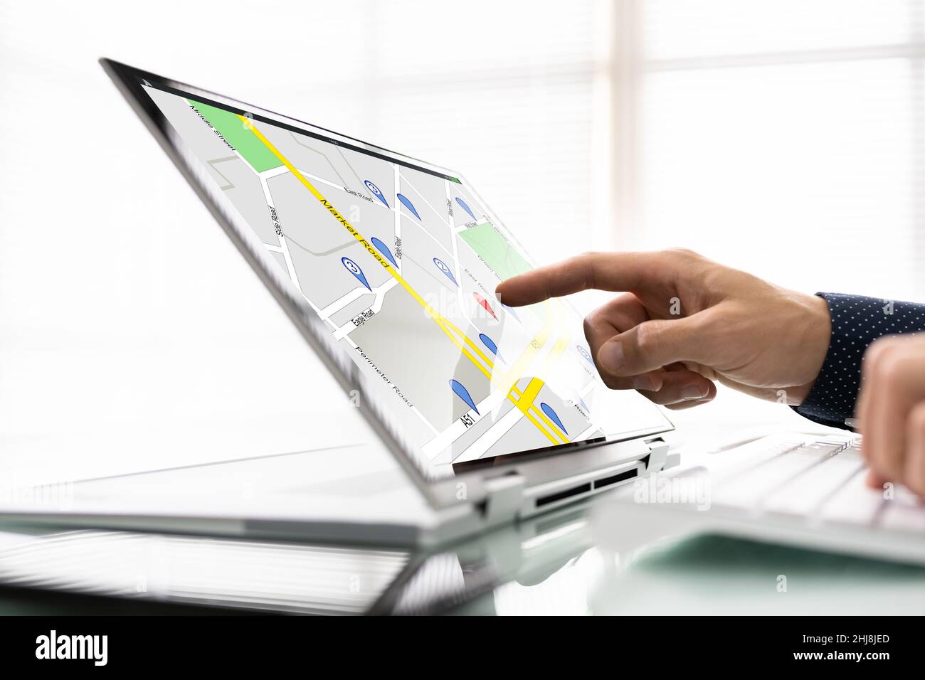 Electronic map hi-res stock photography and images - Alamy