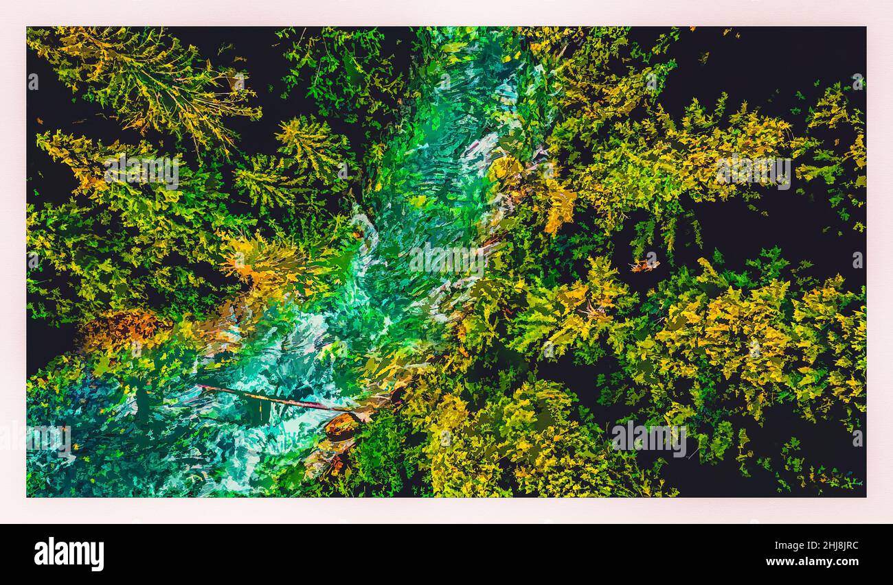 Nature Landscape Artwork Stock Photo - Alamy