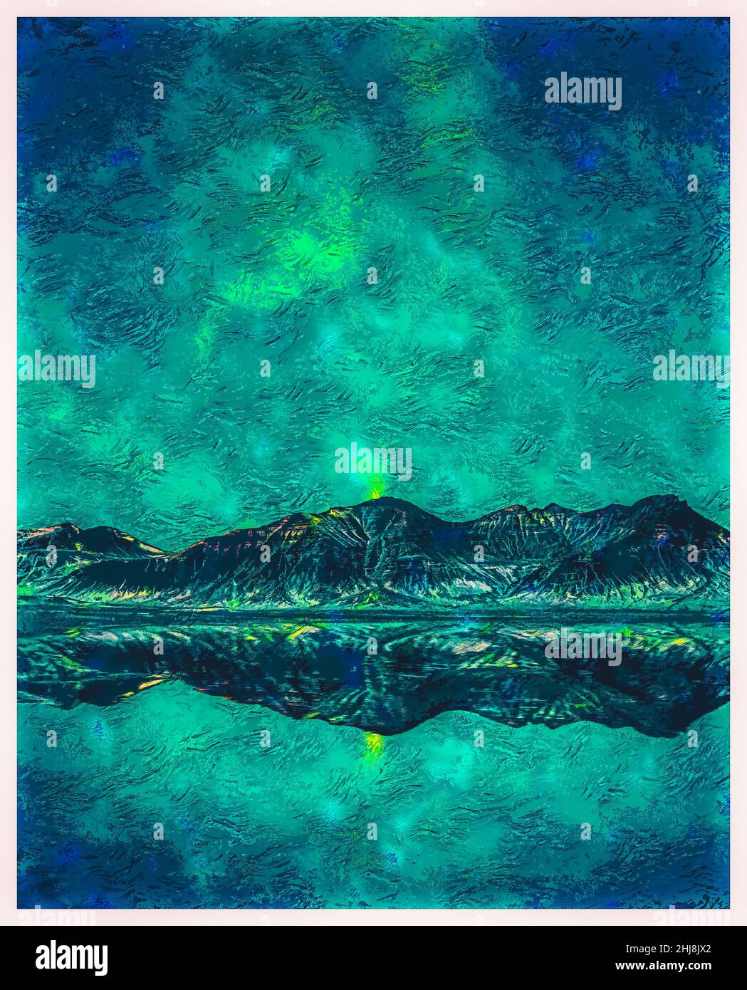 Nature Landscape Artwork Stock Photo - Alamy