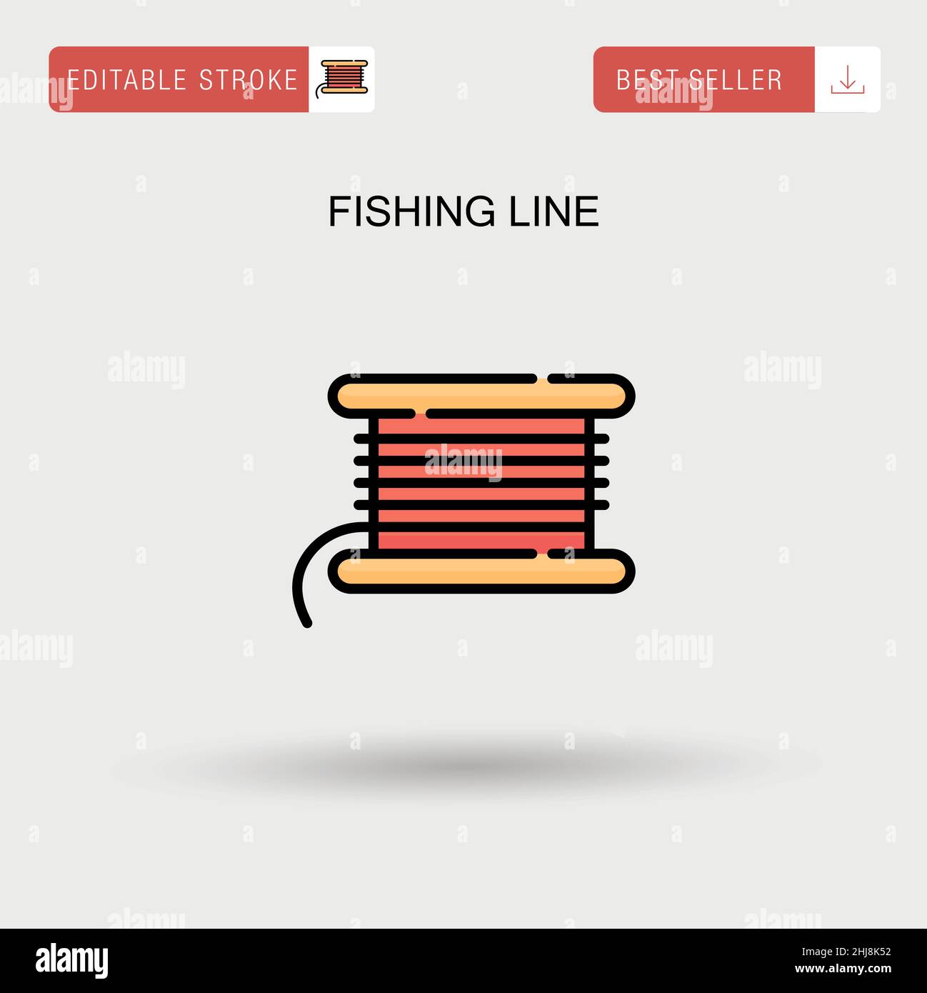Simple fish outline drawing hi-res stock photography and images - Alamy