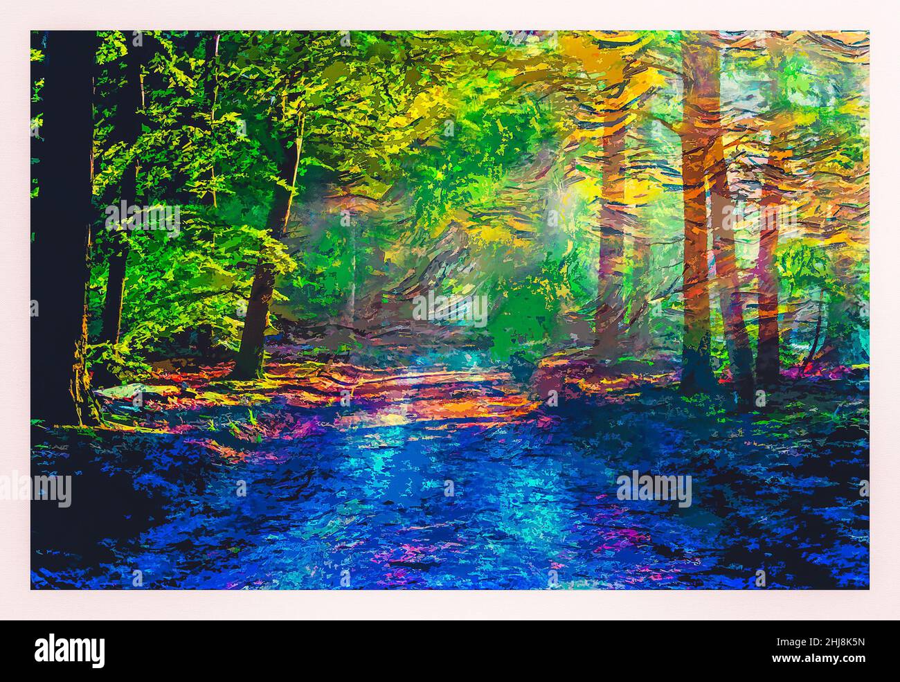 Nature Landscape Artwork Stock Photo - Alamy