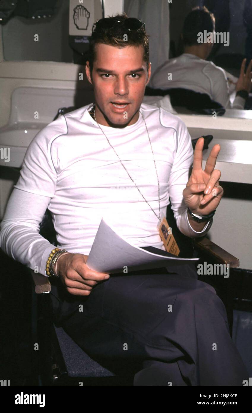 Ricky martin 1999 billboard hi-res stock photography and images - Alamy