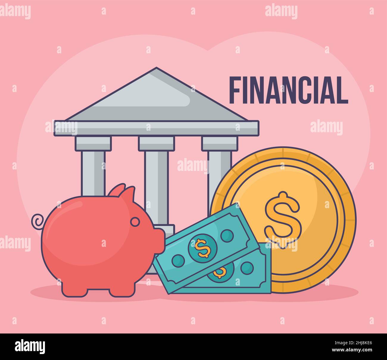 cartel of financial items Stock Vector Image & Art - Alamy