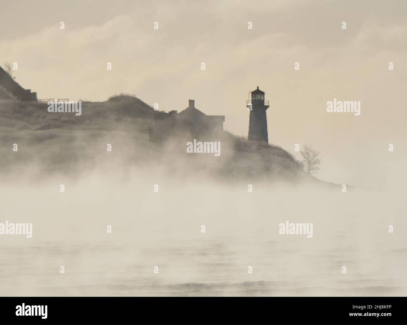 Halifax, Nova Scotia, Canada. January 27th, 2022. As a cold front hits ...