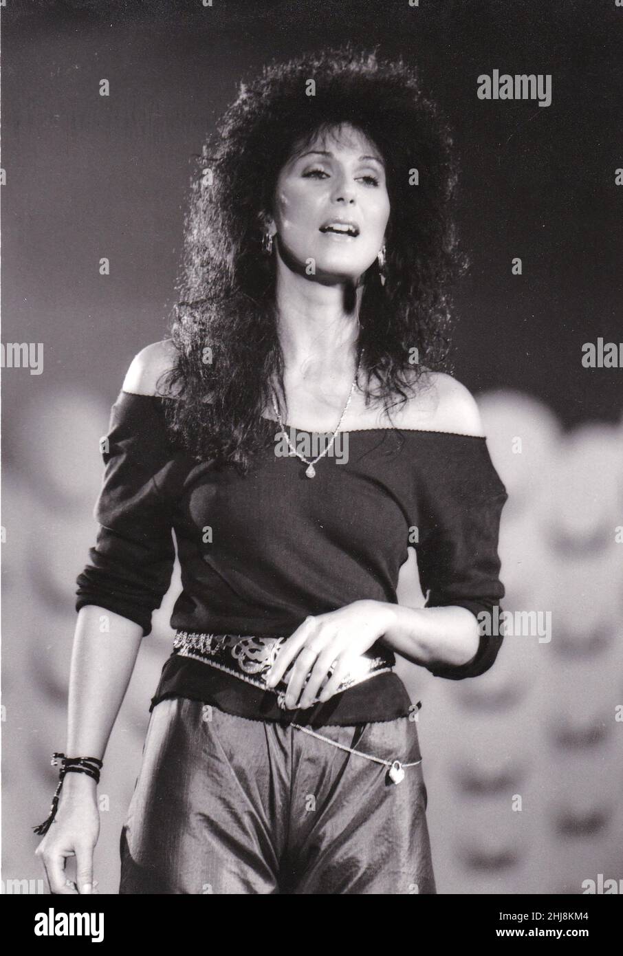 Cher At Solid Gold 1983 Credit Ron Wolfson Rock Negatives