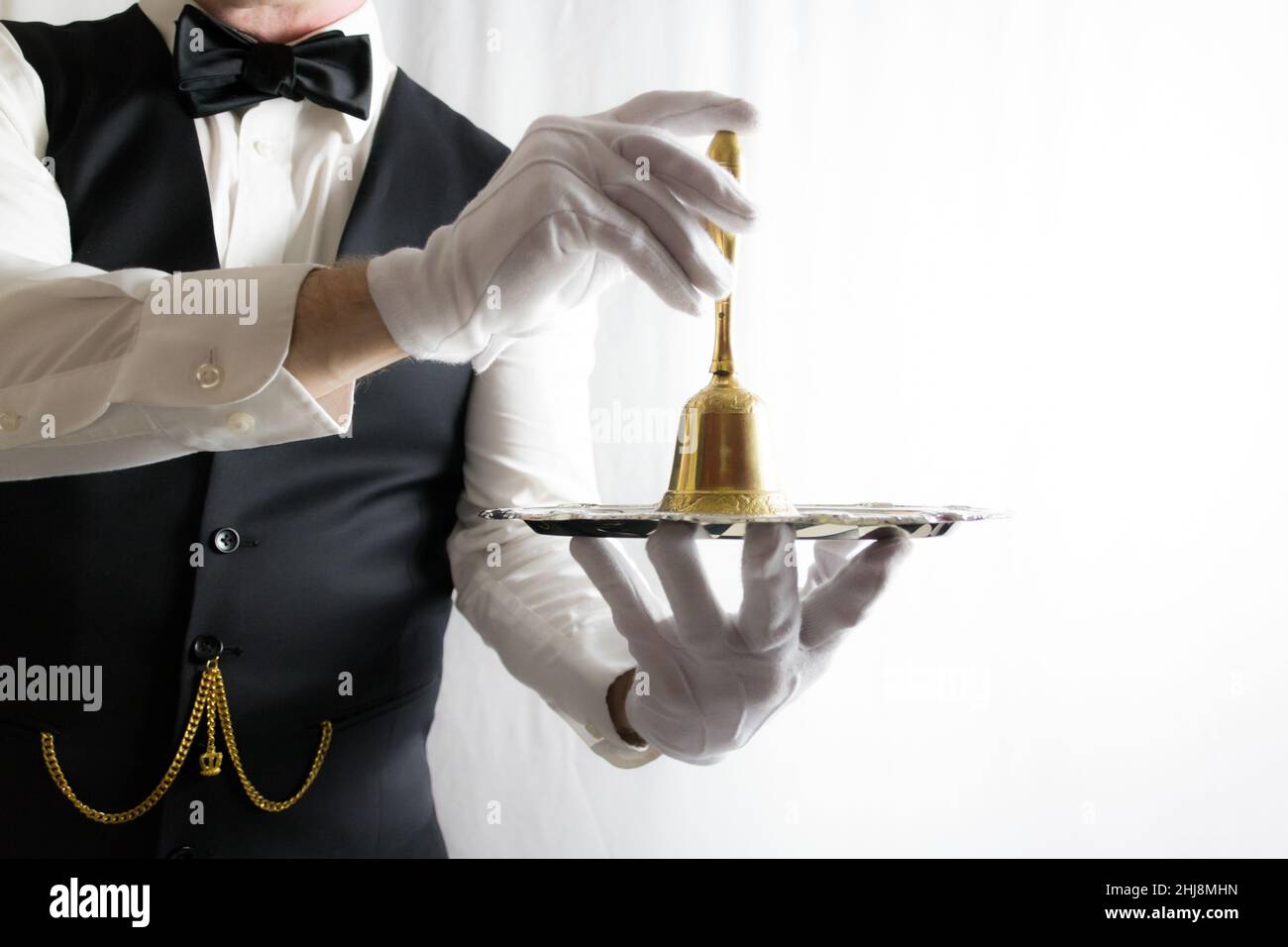 Fancy dinner waiter hi-res stock photography and images - Alamy