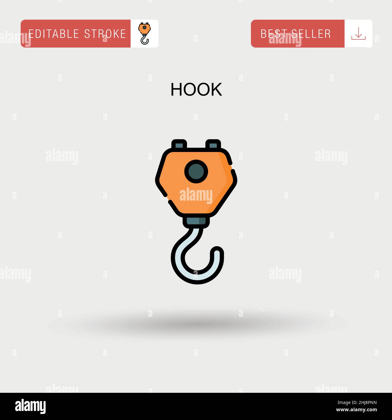 Hook fishing Stock Vector Images - Alamy