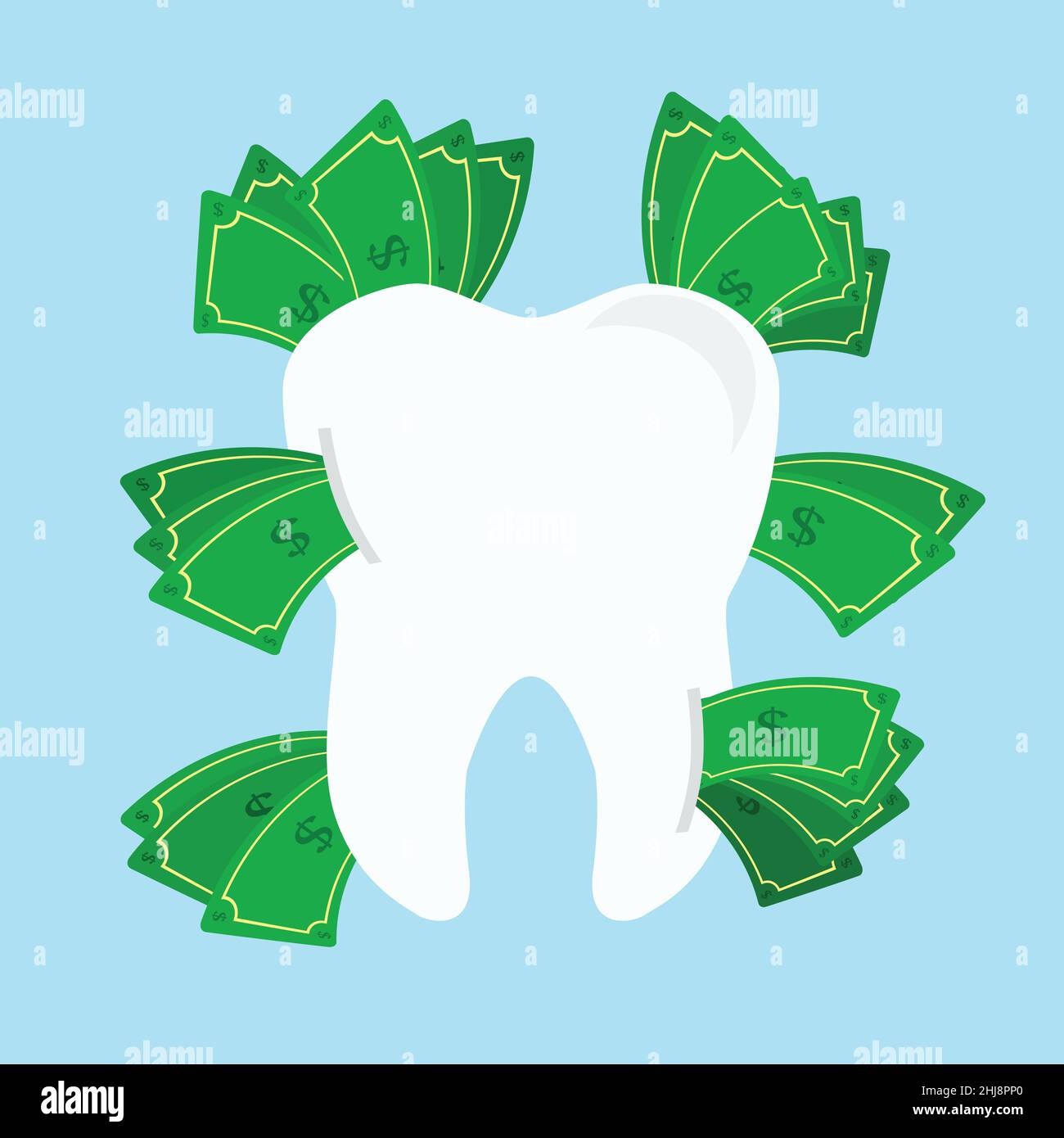 Paying the dentist Stock Vector Images - Alamy