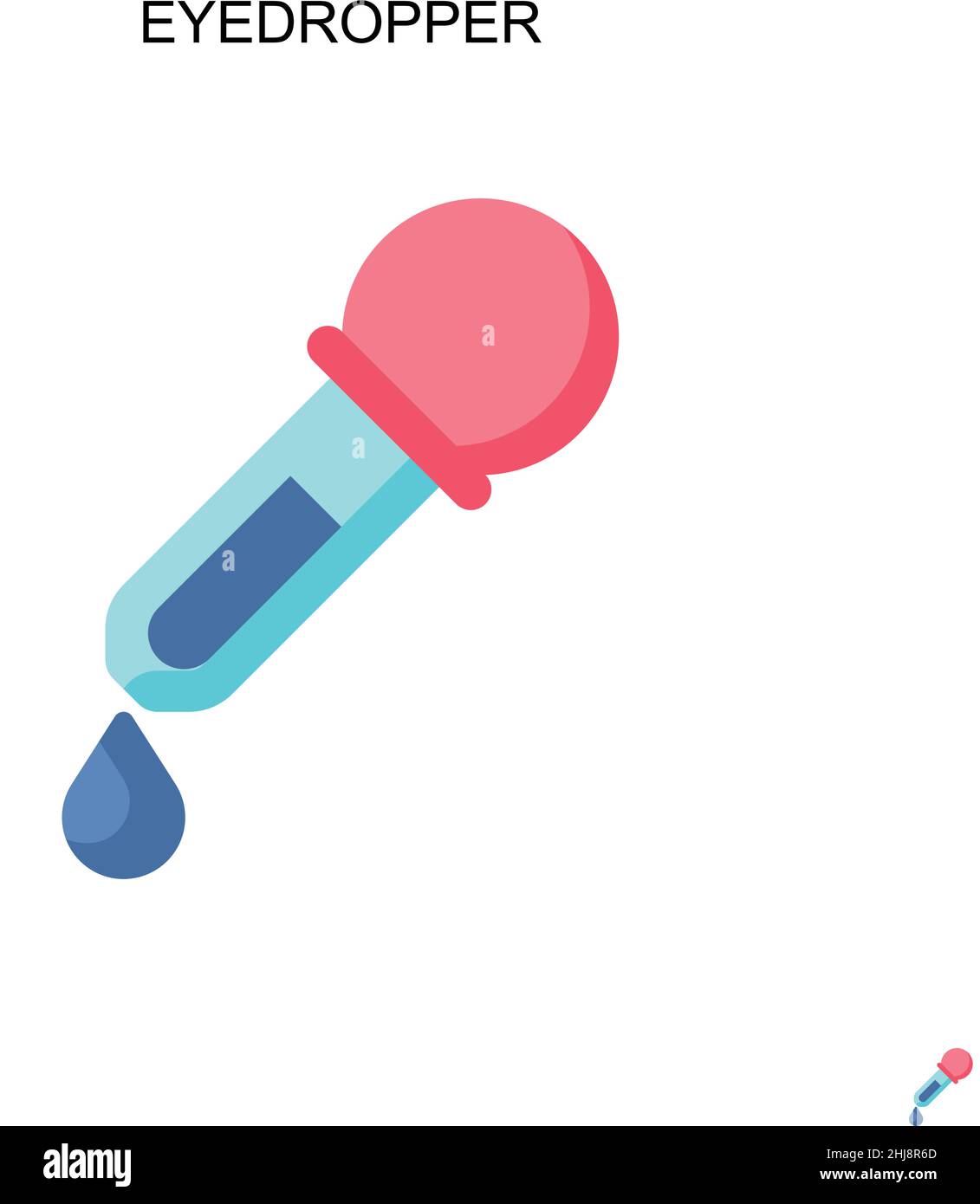 Eyedropper vector hi-res stock photography and images - Alamy