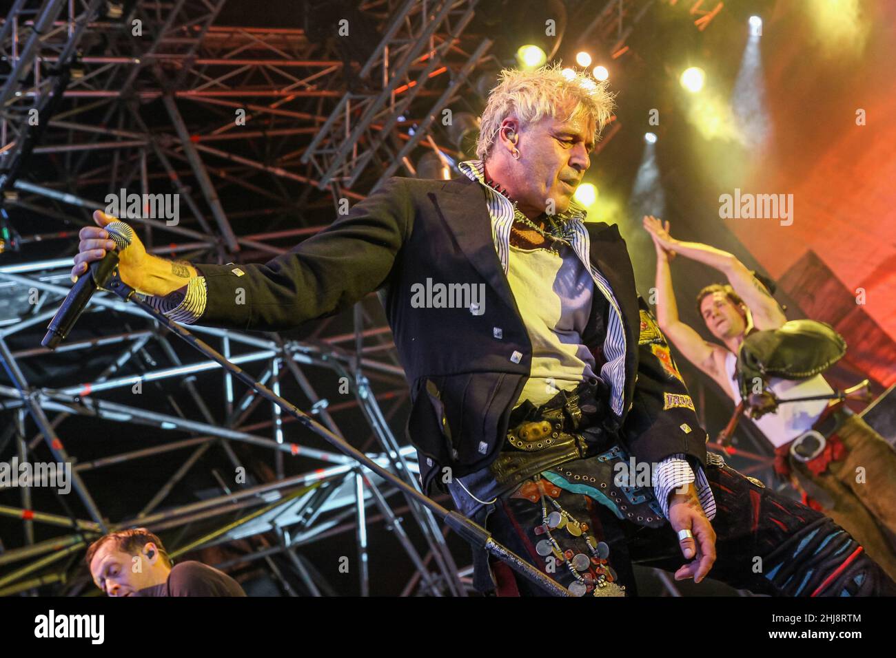 In Extremo, German Medieval metal band: singer Michael Robert Rhein aka ...