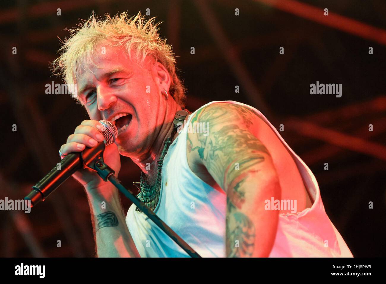 In Extremo, German Medieval metal band: singer Michael Robert Rhein aka ...