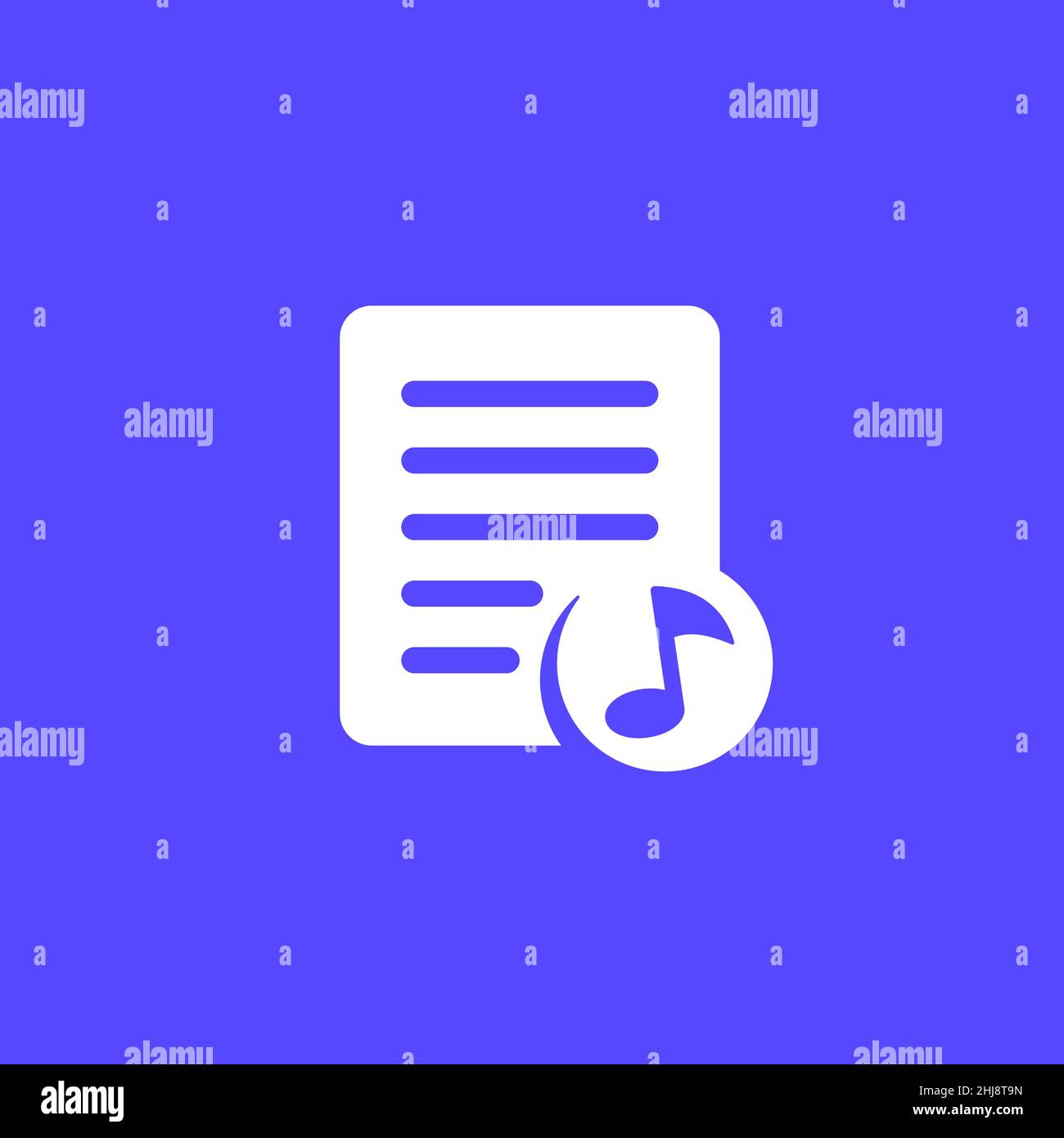 playlist icon, list with songs Stock Vector Image & Art - Alamy