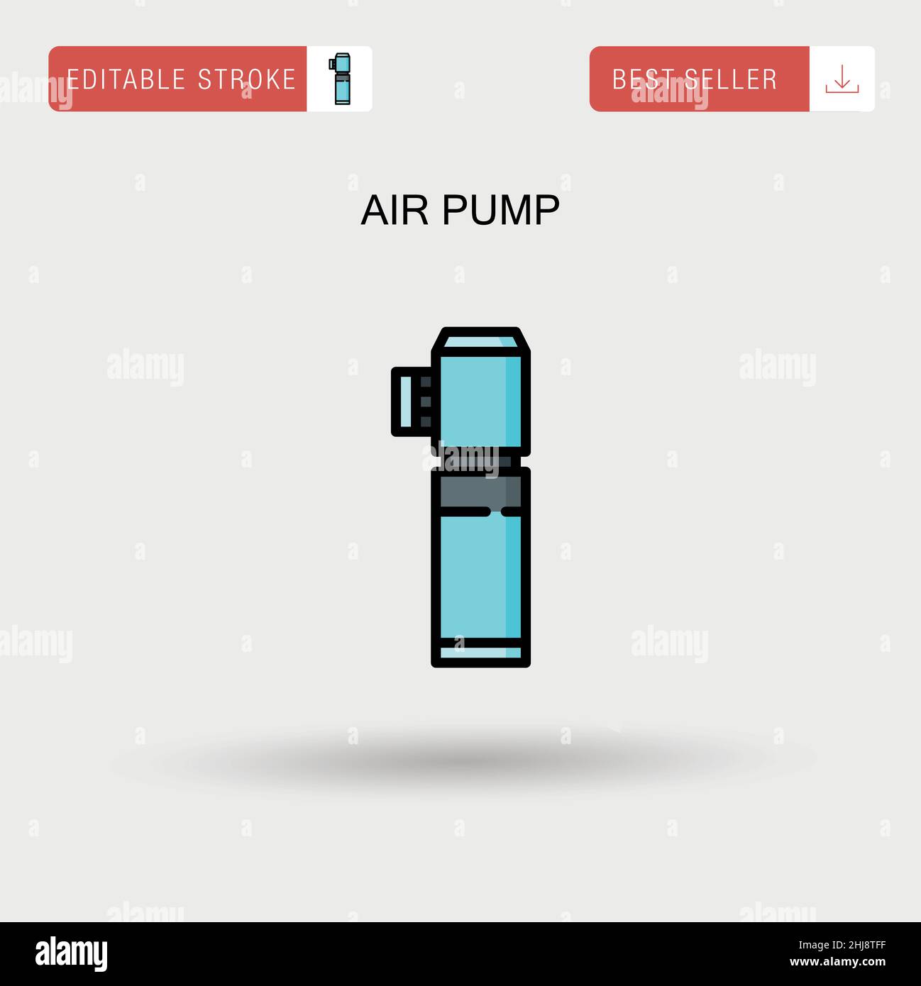 Air pump Simple vector icon Stock Vector Image & Art - Alamy