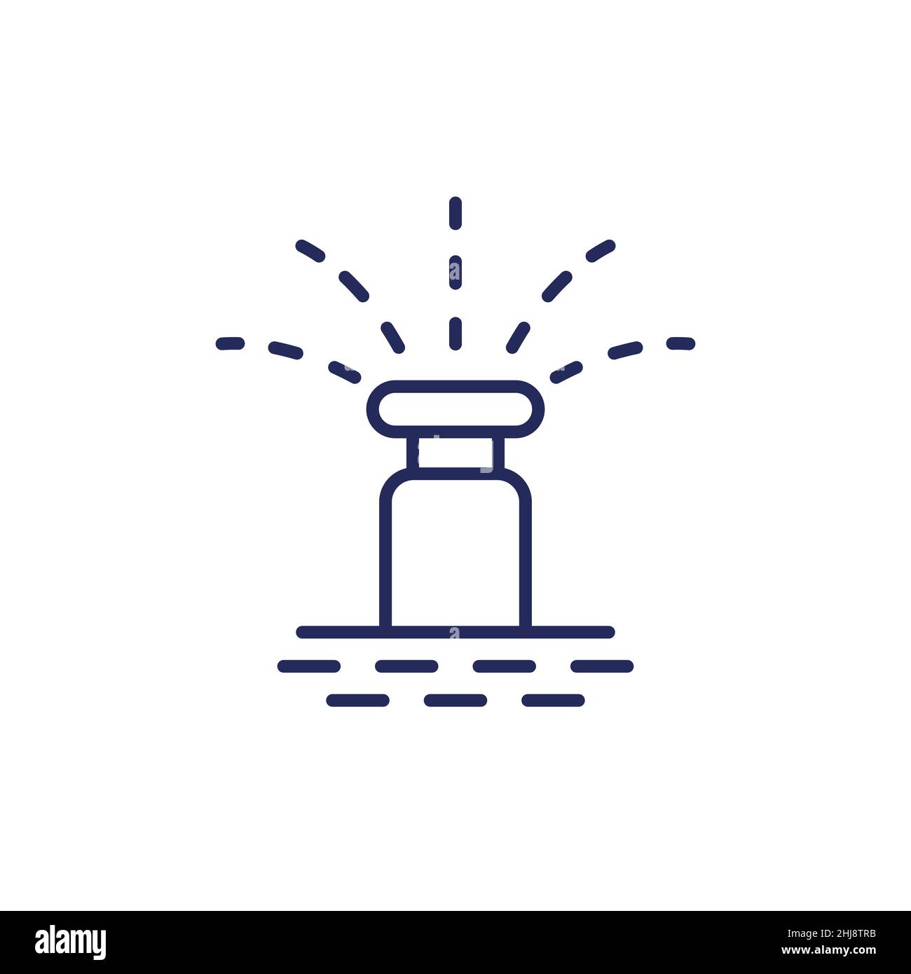 Irrigation system maintenance Stock Vector Images - Alamy