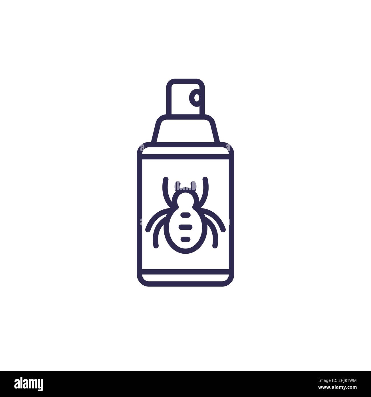 Icon dangerous spray Cut Out Stock Images & Pictures - Alamy