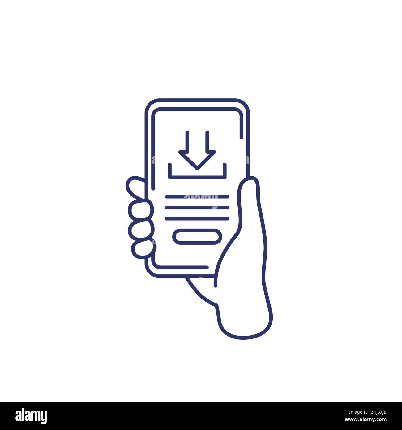 Hand over file Stock Vector Images - Alamy