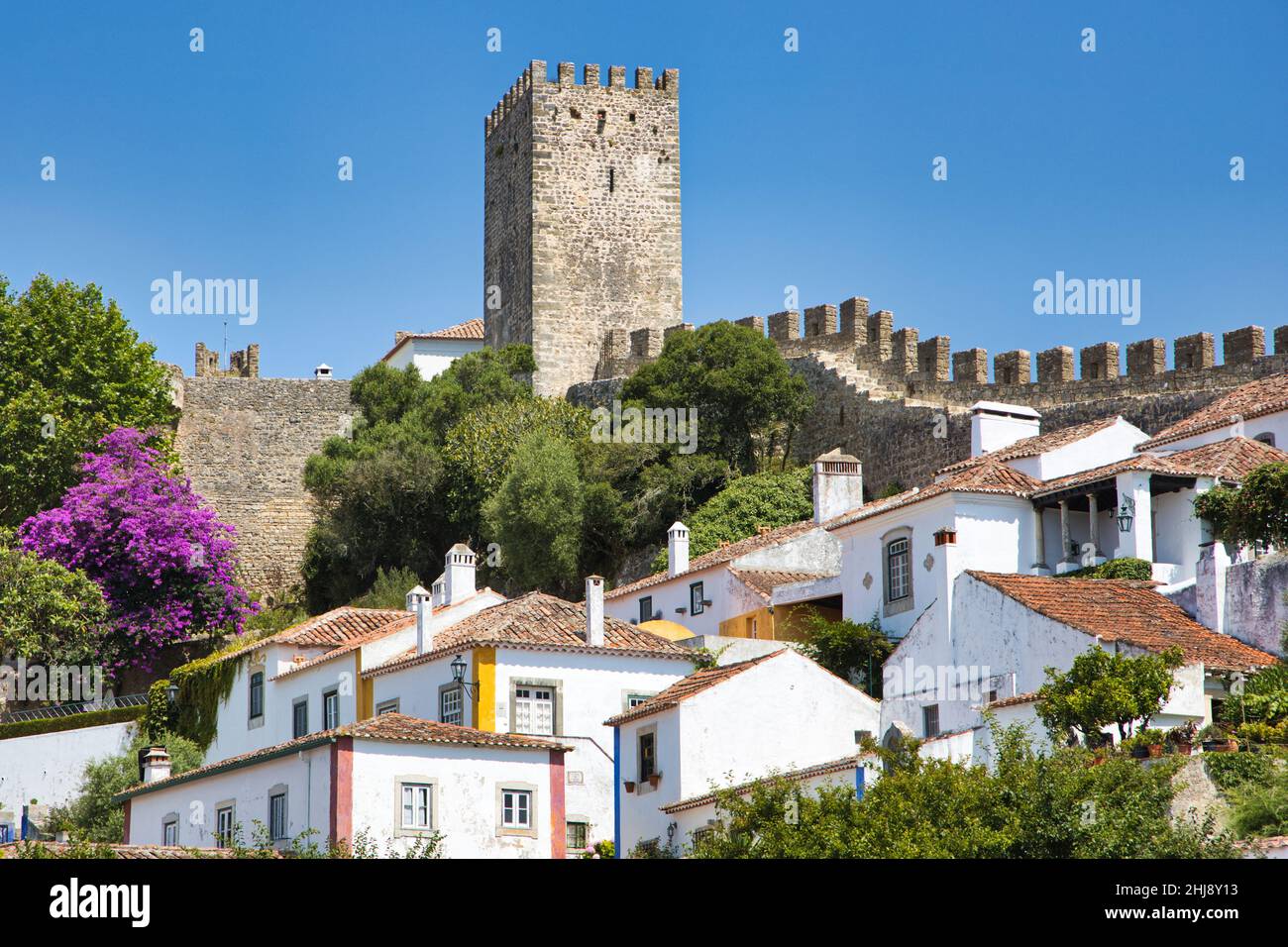Closeup of city buildings in the daylight Stock Photo - Alamy