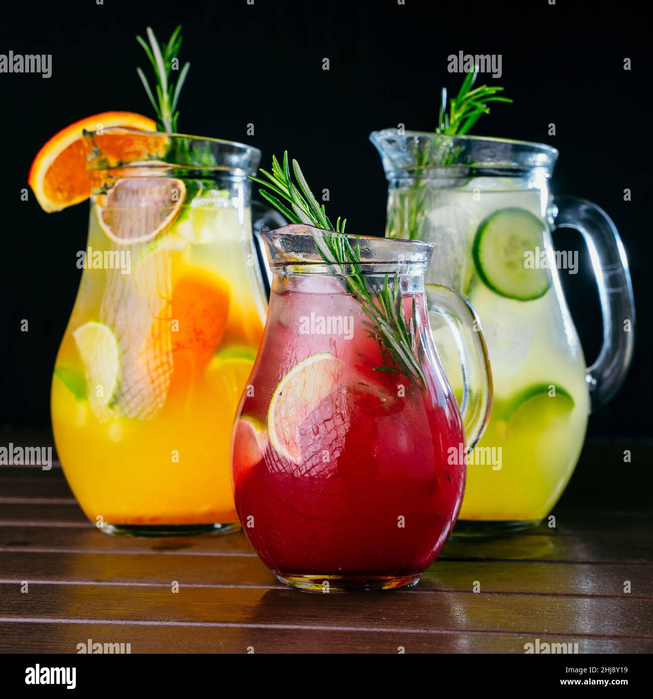 Colorful lemonades hi-res stock photography and images - Alamy