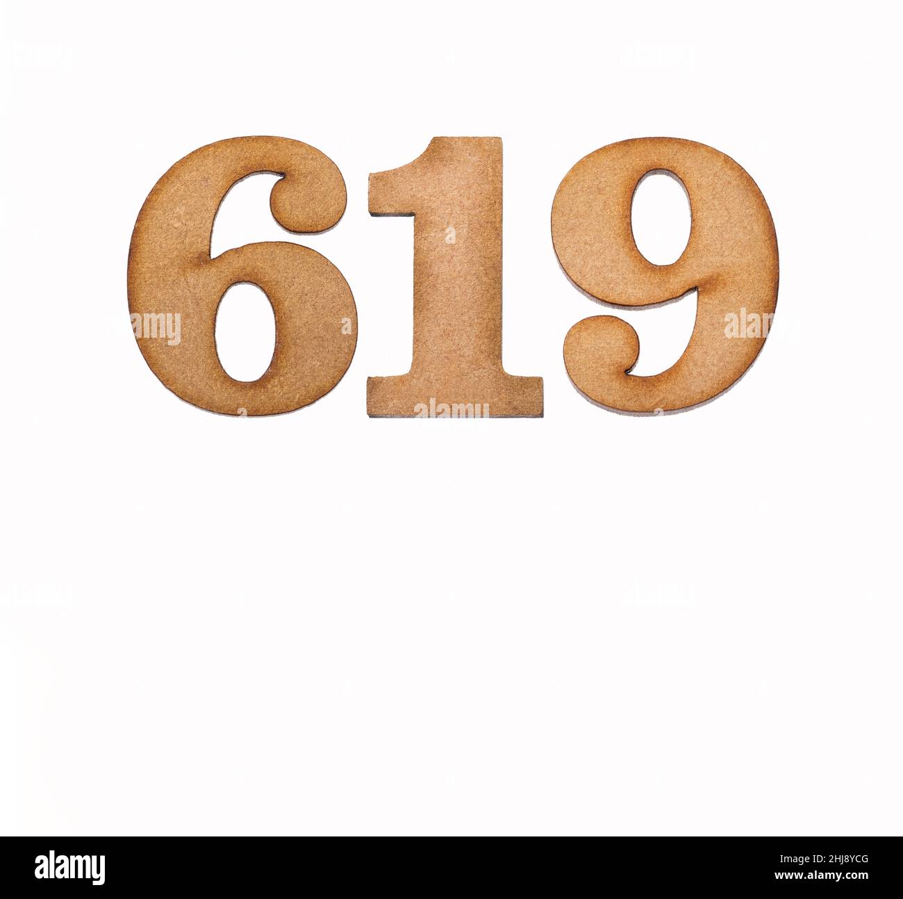 Number 619 Cut Out Stock Images & Pictures - Alamy