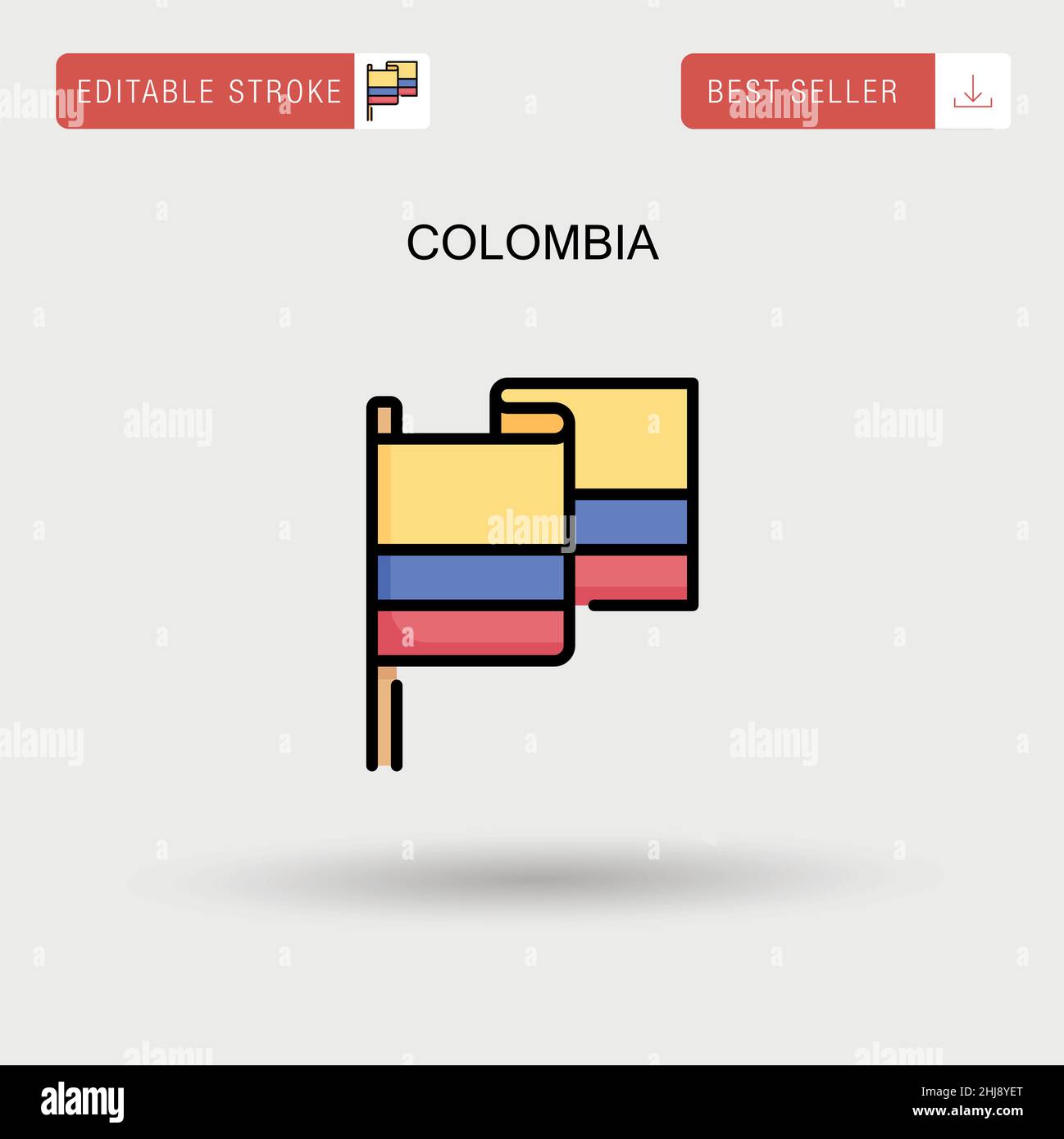 Colombia architecture Stock Vector Images - Alamy