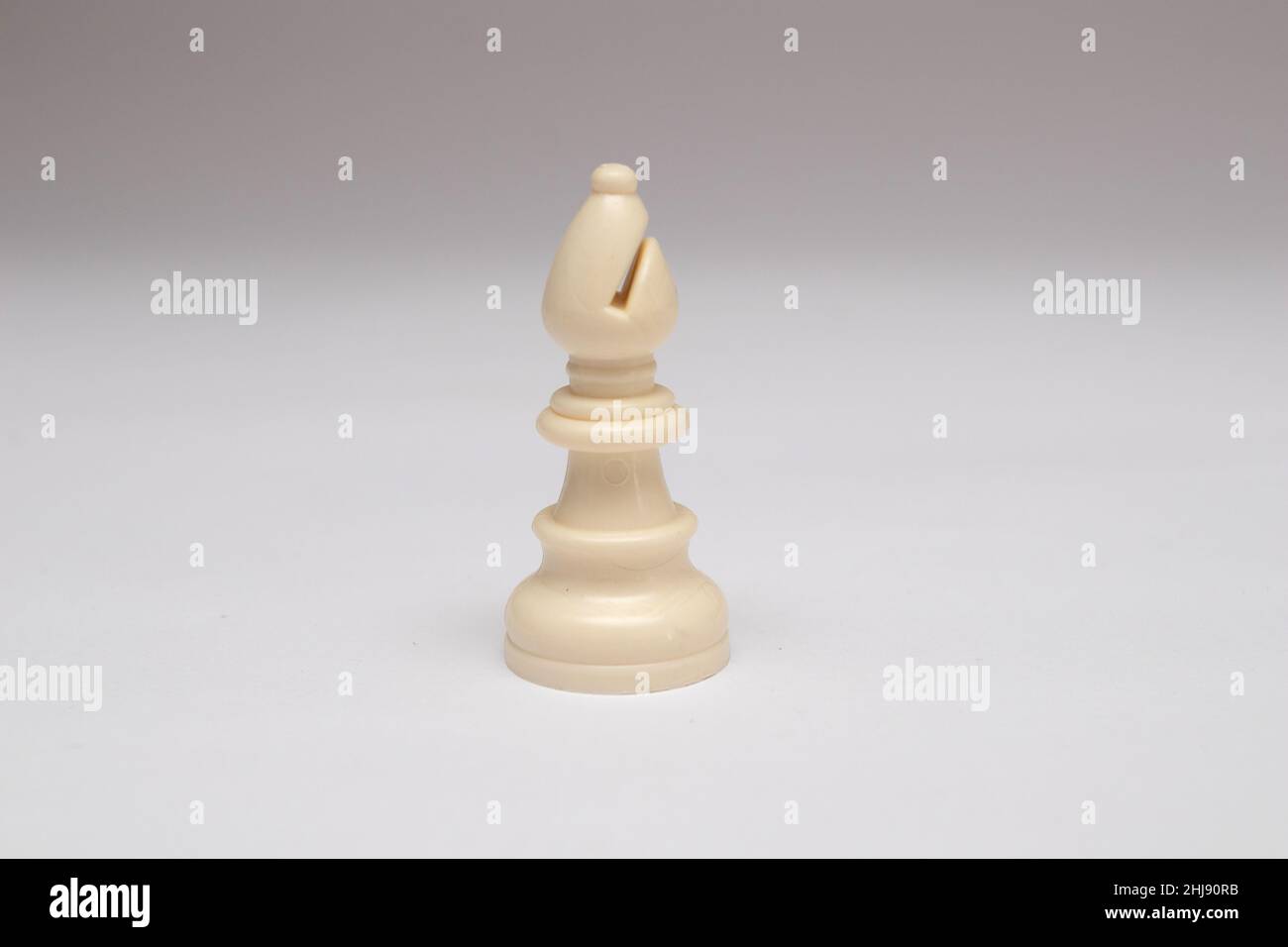 White elephant Chess piece on a white background Stock Photo - Alamy