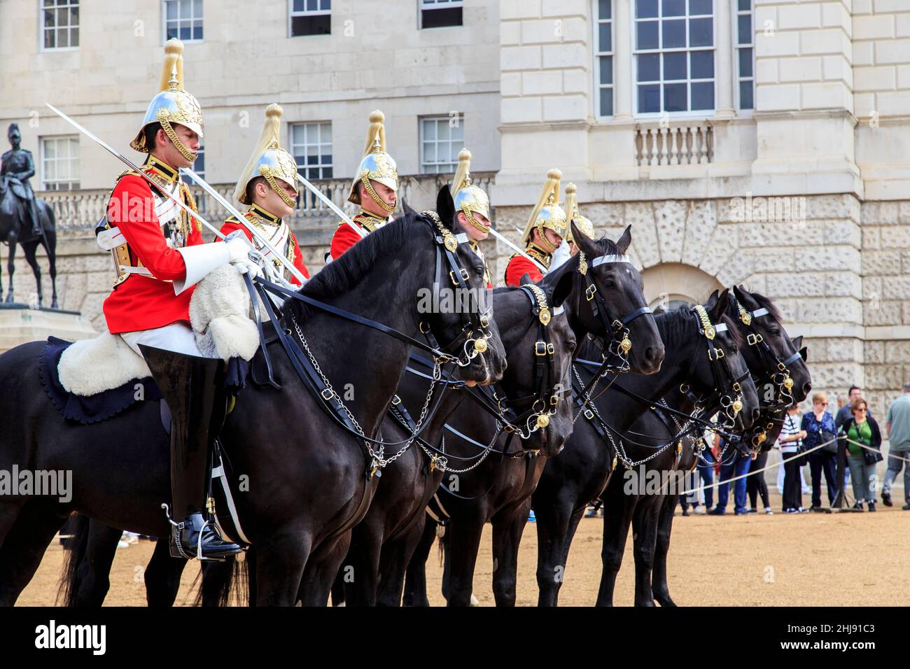 British royal guard helmet hi-res stock photography and images - Alamy