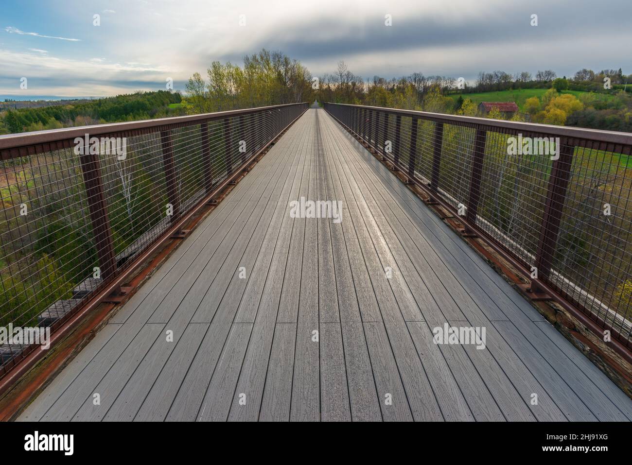 Doubes Trestle Bridge Trans Canada Trail Conservation Area Ontario ...