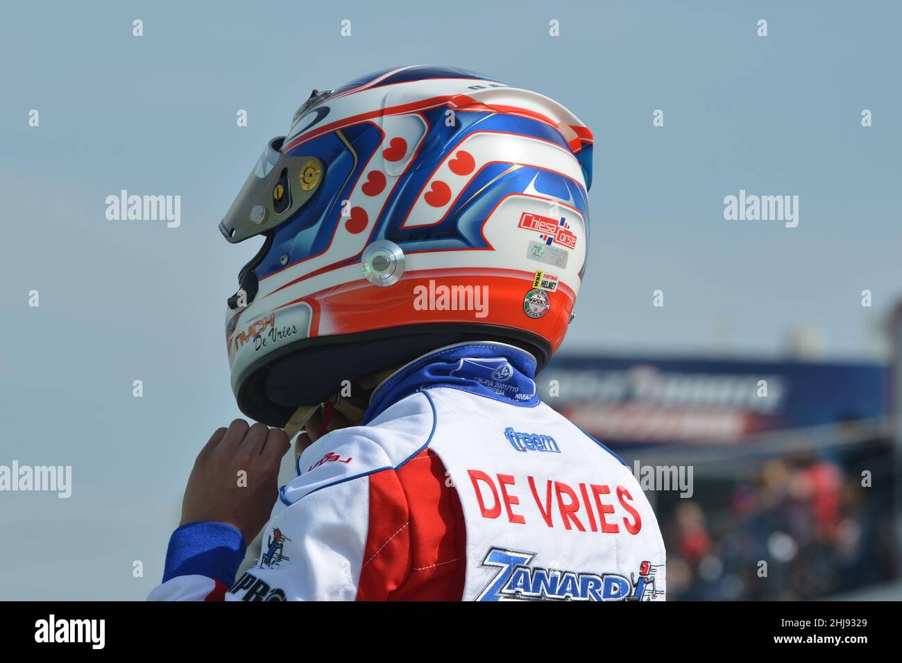 Nyck de Vries seen here during his karting career, the Dutch racing ...