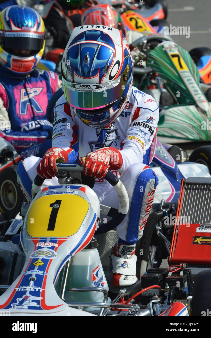 Nyck de Vries seen here during his karting career, the Dutch racing ...