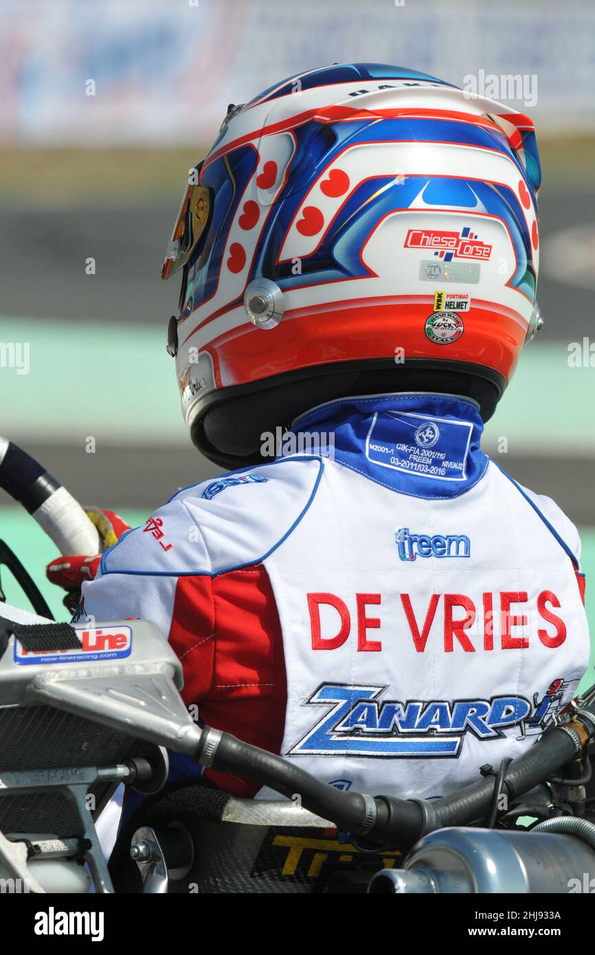 Nyck de Vries seen here during his karting career, the Dutch racing ...