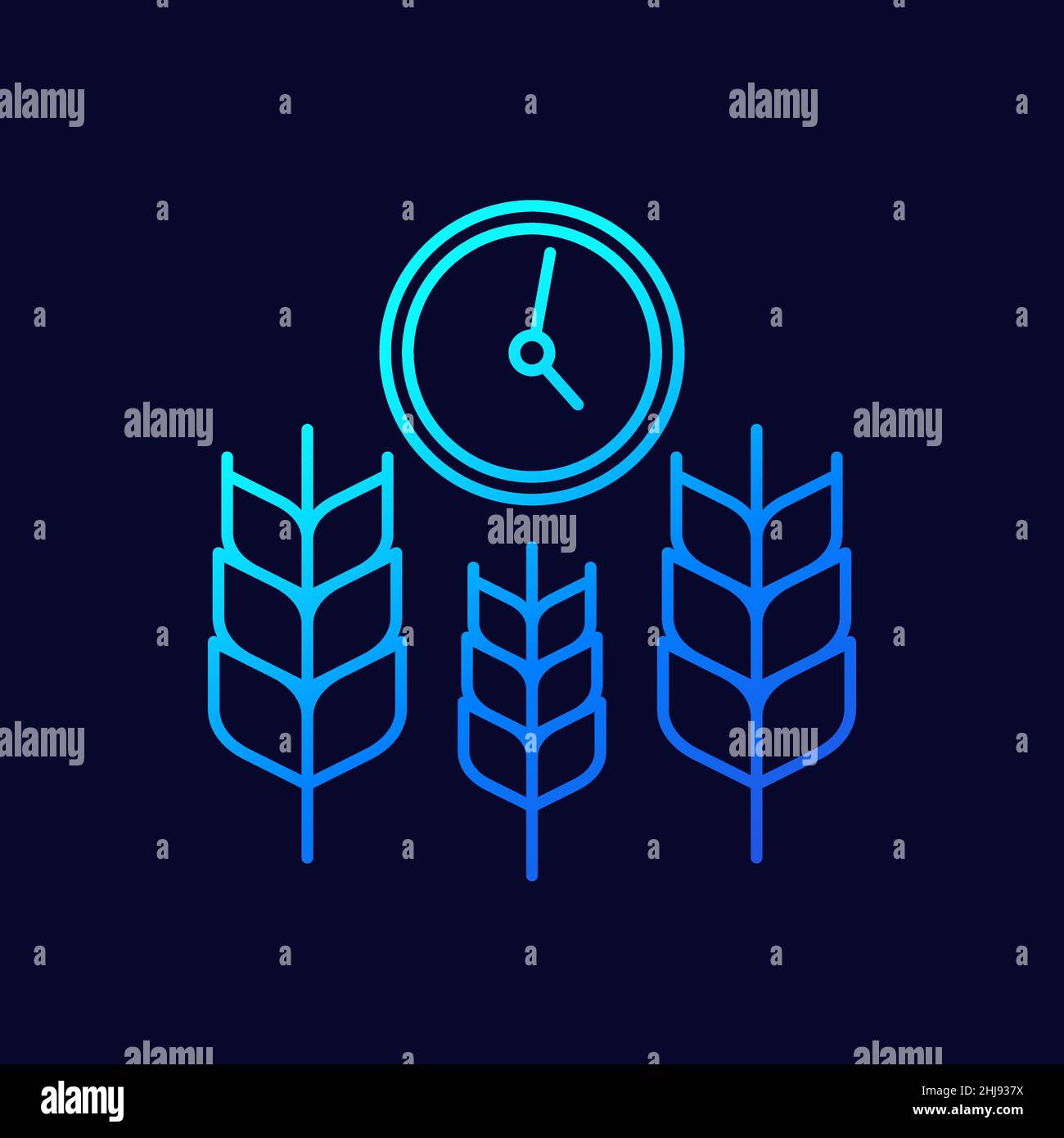Clock seed Stock Vector Images - Alamy