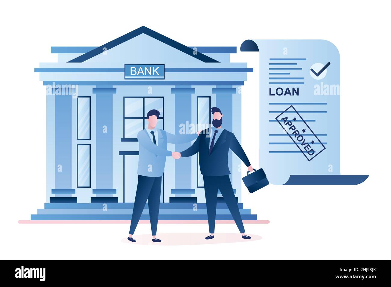 Loan characters Cut Out Stock Images & Pictures - Alamy