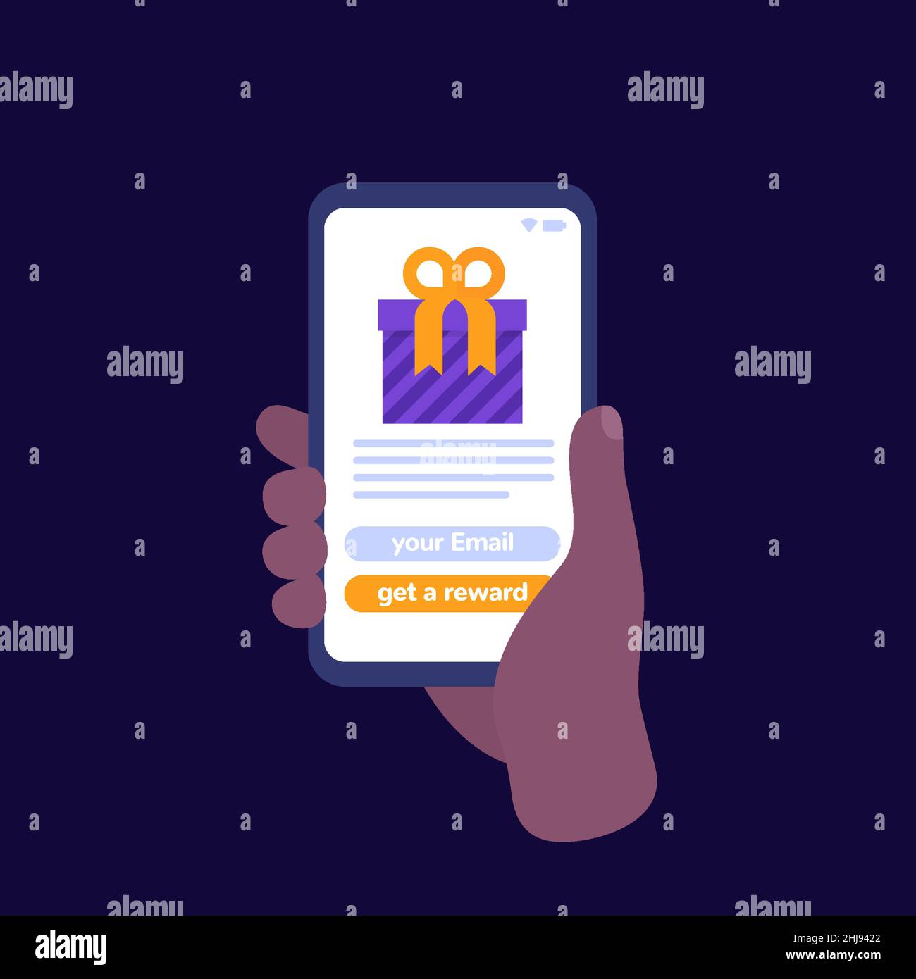 Rewards app Stock Vector Images - Alamy