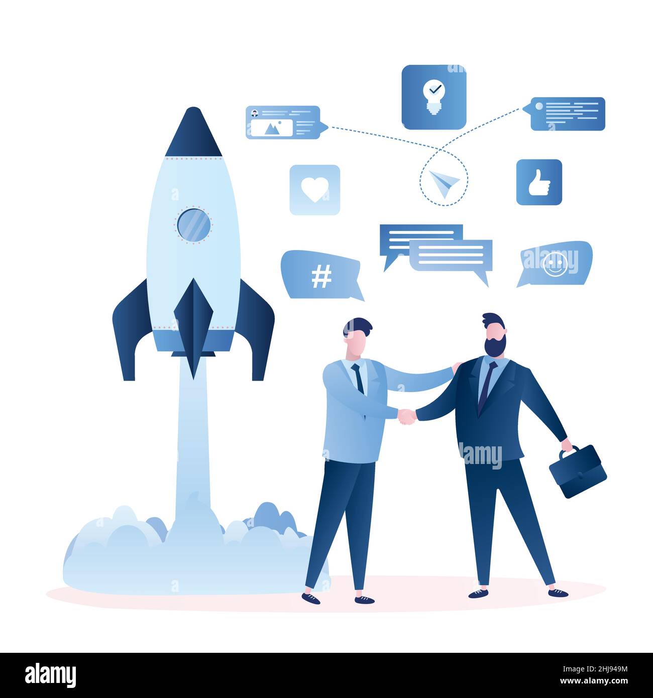 Businessmen handshake, successful business negotiations and agreement ... Businessmen handshake, successful business negotiations and agreement ...