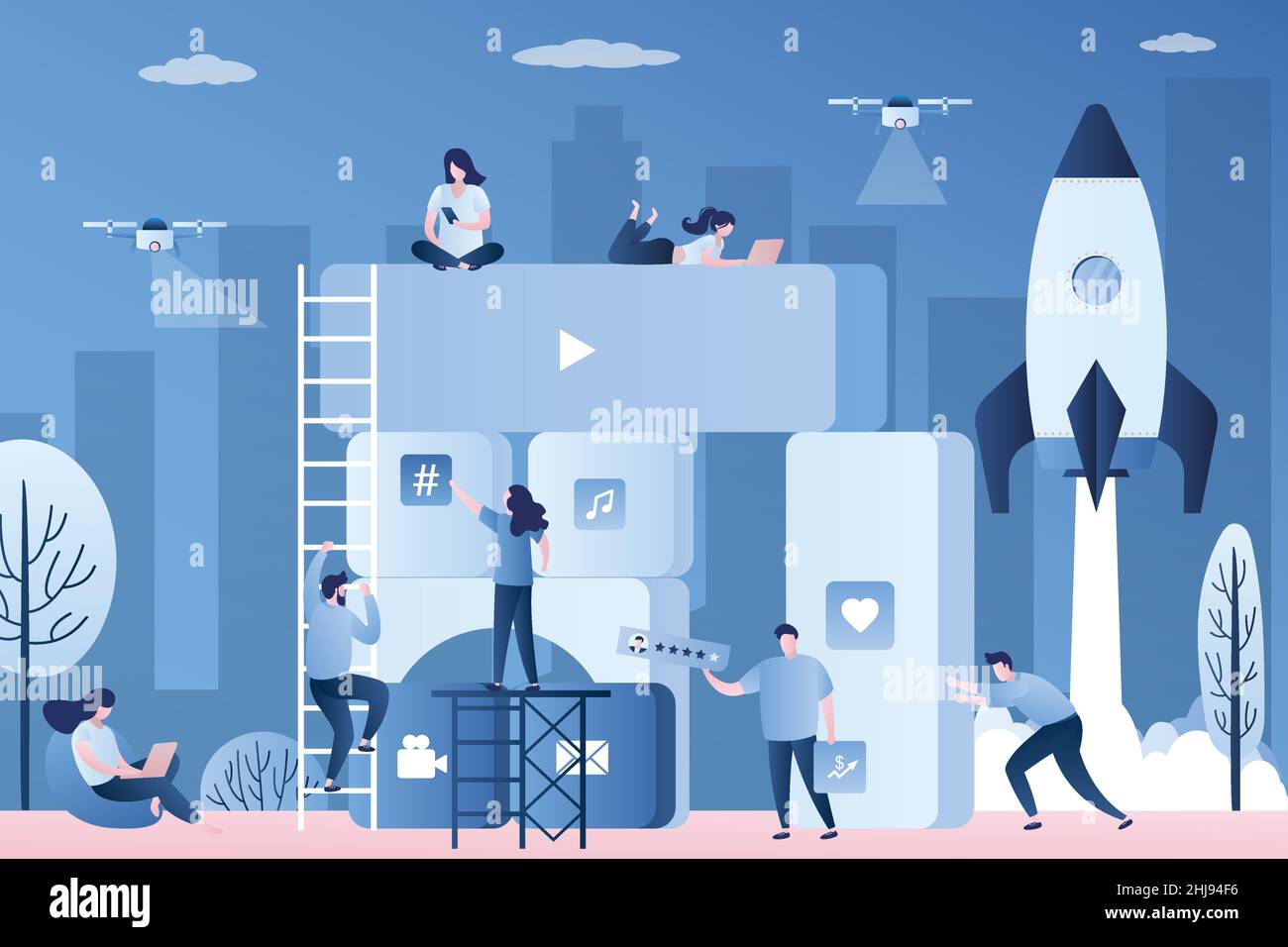 Smart features Stock Vector Images - Alamy